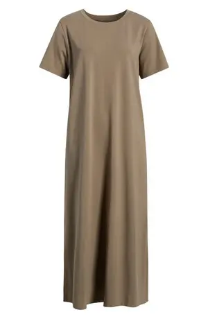 Eileen Fisher Maxi T-shirt Dress - Walnut