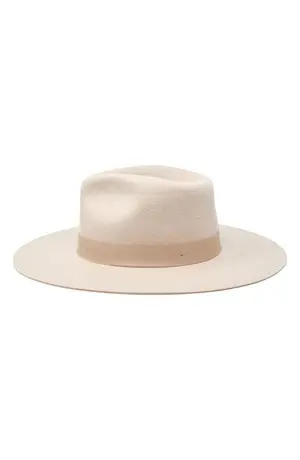 WYETH Lila High Crown Wool Felt Fedora
