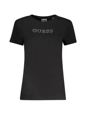 Guess Rhinestone-embellished T-shirt - Black
