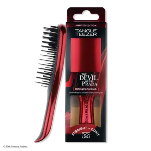 TANGLE TEEZER The Mini Ultimate Detangler Hairbrush Devil Wears Prada Red