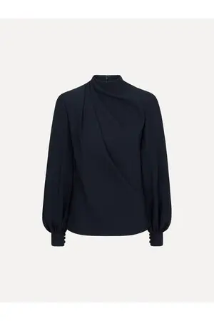 Oscar De La Renta Draped Blouses