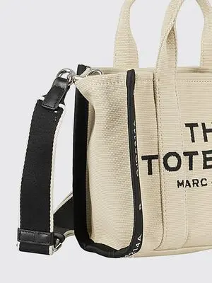 Marc Jacobs The Tote Bag In Canvas With Embroidered Logo