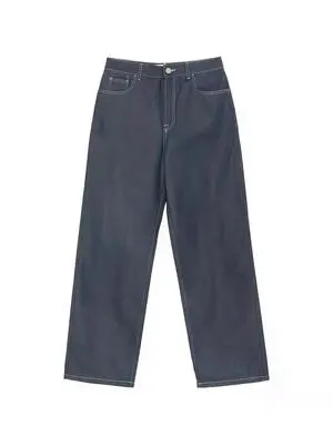 RÓHE Contrast-stitching Jeans - Blue