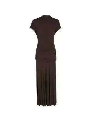 SEMICOUTURE Ruched-waist Dress
