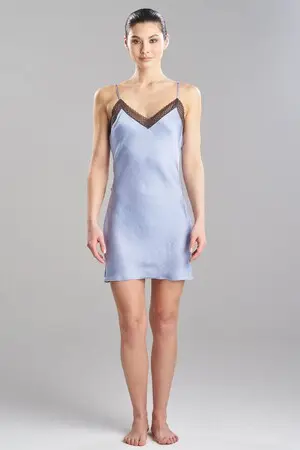 Natori Ashley Icon Lace Chemise - Blue
