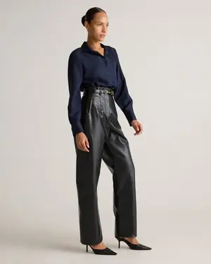 Quince 100% Silk Twill Blouse