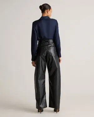 Quince 100% Silk Twill Blouse