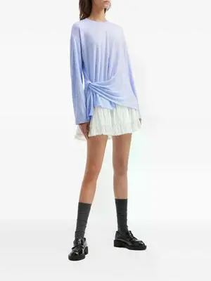 B+AB Knot Asymmetric Top - Blue