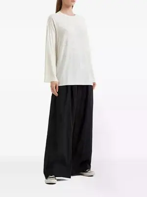 TOUT A COUP Graphic-print Long-sleeve T-shirt