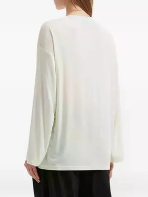 TOUT A COUP Graphic-print Long-sleeve T-shirt