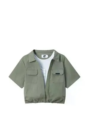 Izzue Layered-design Shirt