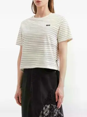 Izzue Striped T-shirt - Neutrals