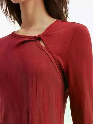 B+AB Knotted Long-sleeve Top