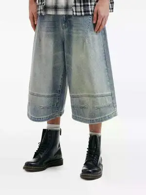 FIVE CM Panelled Denim Shorts