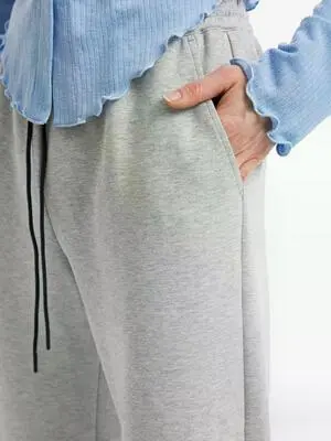 TOUT A COUP Drawstring Track Pants - Grey