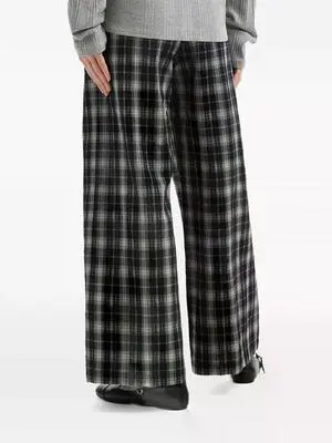 TOUT A COUP Plaid Trousers