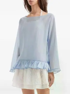 B+AB Lace Ruffled Playsuit