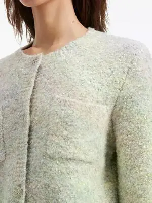 B+AB Crew Neck Cardigan - Grey