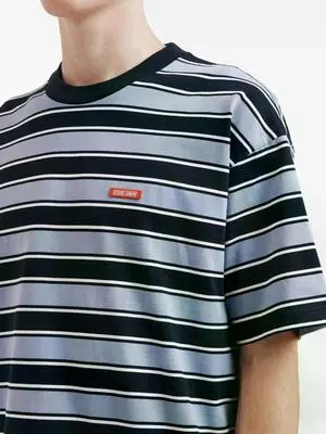 Izzue Striped Patch T-shirt