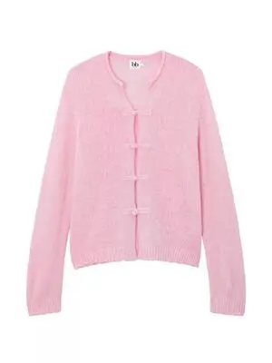 B+AB Buttoned Cardigan - Pink