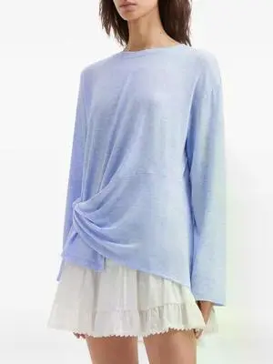 B+AB Knot Asymmetric Top - Blue