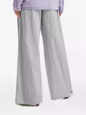 TOUT A COUP Pleated-front Palazzo Pants - Grey