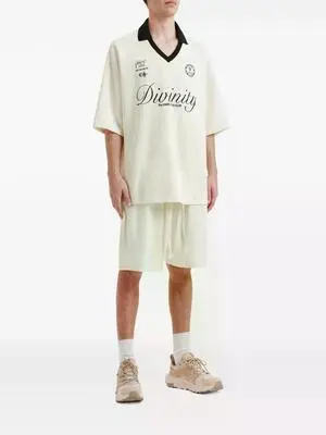 FIVE CM V-neck Short-sleeved T-shirt - Neutrals