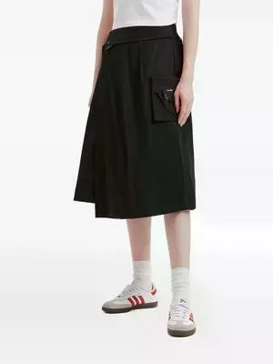 Izzue Buckle-detail Skirt - Black