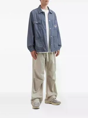 Izzue Striped Patch Jacket