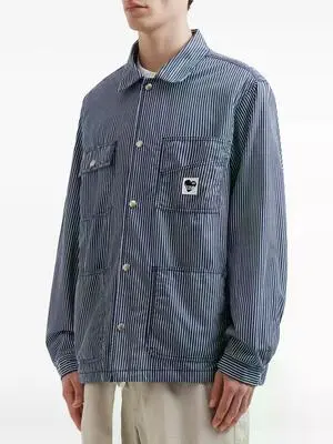 Izzue Striped Patch Jacket