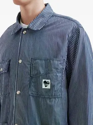 Izzue Striped Patch Jacket