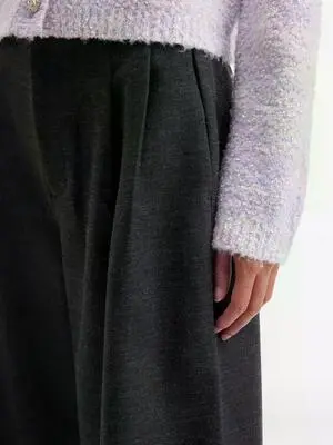 B+AB Pleated Wide-leg Trousers