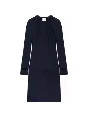 COURREGES Cut-out Jersey Dress - Blue