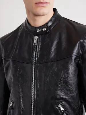 Our Legacy Yurei Leather Jacket - Black