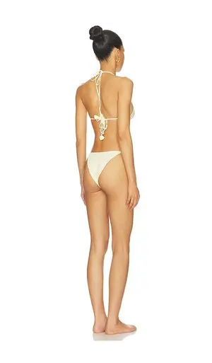 MAYGEL CORONEL Arazo Bikini Set - Vainilla