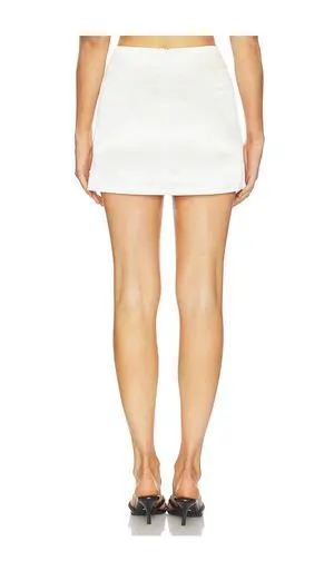 ALL THE WAYS Leslie Mini Skirt - Ivory
