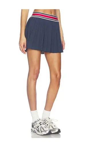 GOLD HINGE Striped Tennis Skirt