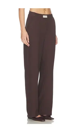 4TH & RECKLESS Zoey Trousers - Chocolate