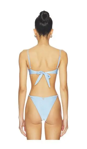 BANANHOT Prima Bikini Top - Pacific Blue