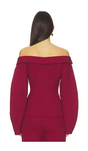 GESTUZ X Barbie Barbara Off-shoulder Blazer - Ripasso
