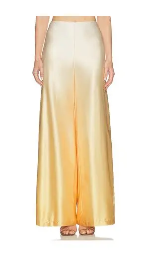 MARIANDREE GAITAN Adriana Wide Leg Pants - Yellow