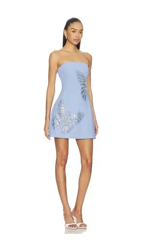 ELLIATT Strapless Mini Dress With Butterfly Embellishments