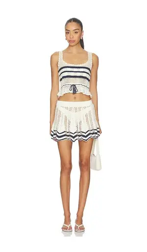 My Beachy Side Amie Hand-crocheted Top