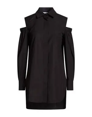 Max Mara Cotton Cold-shoulder Shirt - Black
