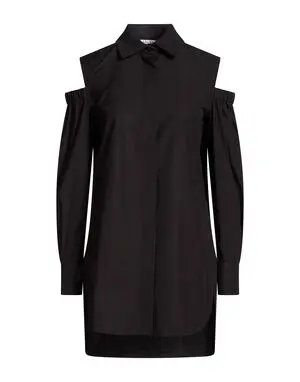 Max Mara Cotton Cold-shoulder Shirt - Black