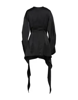 Attico Viscose Asymmetrical Mini Dress