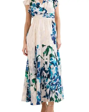 PHASE EIGHT Liana Burnout Floral Maxi Dress