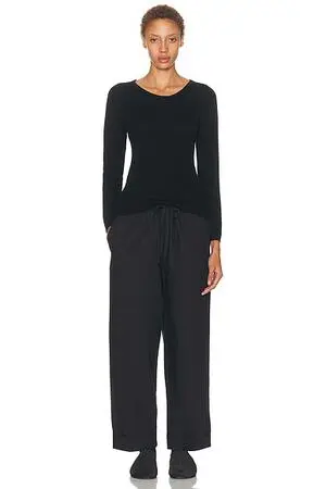THE ROW Nezana Superlight Cashmere Knit Top