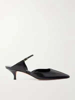 EMME PARSONS Isabel Leather Pumps - Black