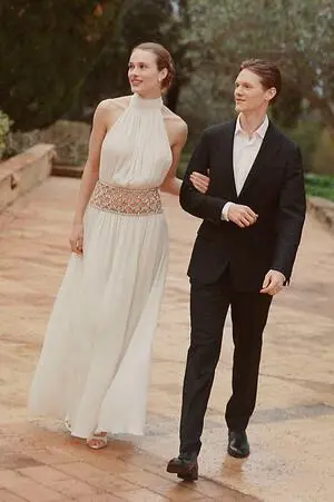 Retrofete Kreeli Gown - White